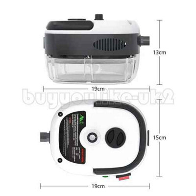 2500W Handheld Steam Cleaner High Temp Portable Steam Cleaning Machine