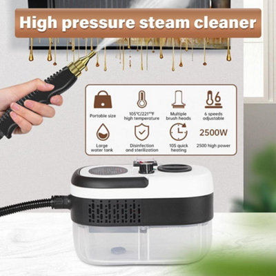 2500W Portable Handheld Steam Cleaner High Temperature Steam Cleaning ...