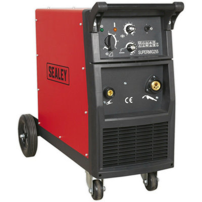250A MIG Welder with Forced Air Cooling and Non-Live Euro Torch - 230V ...