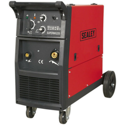 250A MIG Welder with Forced Air Cooling and Non-Live Euro Torch - 230V ...