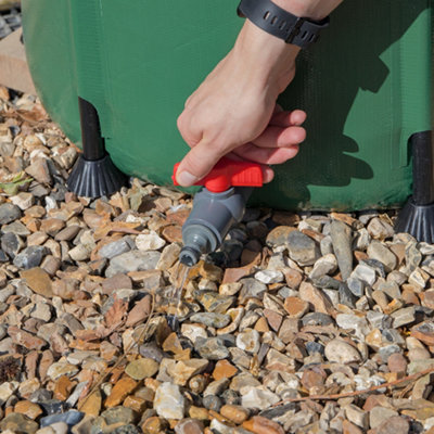 250L Collapsible Garden Water Butt with Drain Tap - Eco-Friendly ...