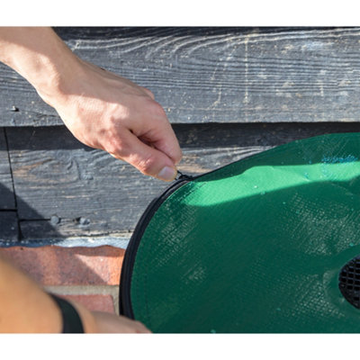 250L Collapsible Garden Water Butt with Drain Tap - Eco-Friendly ...