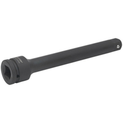 250mm Steel Impact Extension Bar - 3/4" Sq Drive - Spring-Ball Socket ...