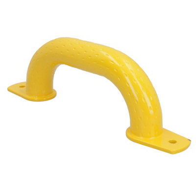 250mm Steel Safety Grab Pull Handle For Trailers Trucks Yellow Coated ...