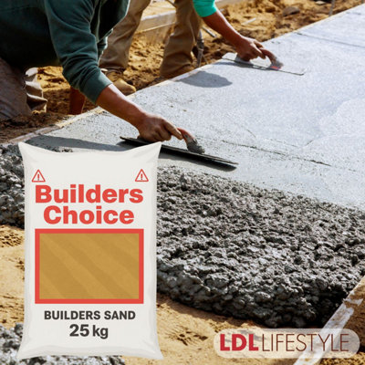 25kg Premium Builders Building Sand - For Brick Laying Paving Pointing ...
