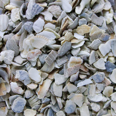 25kg SQUAWK Hen Sized Oyster Shell - Chicken Hen Poultry Nutritious ...