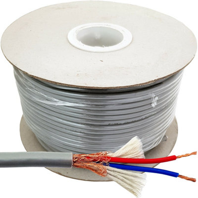 Buy 25m (82 ft) - Shielded Microphone Cable PRO 2 Core Twin Audio ...
