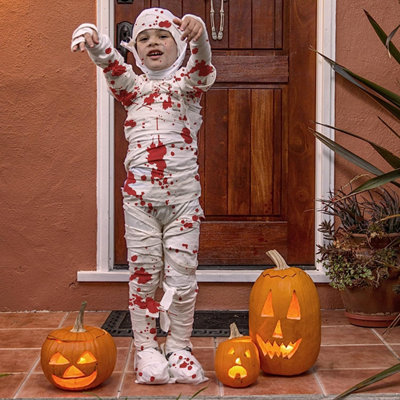 25M Halloween Creepy Blood Cloth,Scary Creepy Cloth with Bloody Prints ...