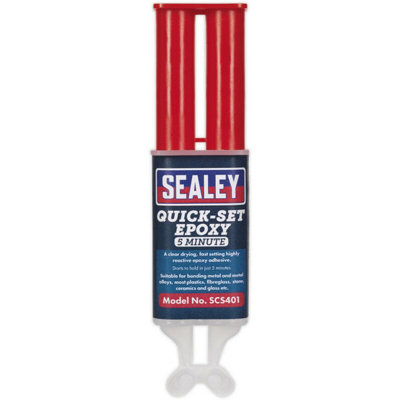 25ml Quick Setting Epoxy Adhesive - 5 Minute Set Time - Water & Impact ...