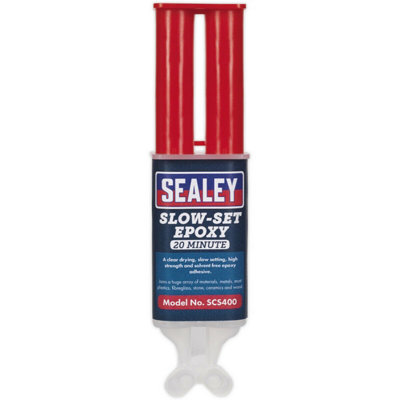 25ml Slow Setting Epoxy Adhesive - 20 Minute Set Time - Solvent Free ...