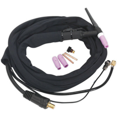 25mm Inverter TIG Welding Torch Kit with High Frequency Push Button - 2 ...