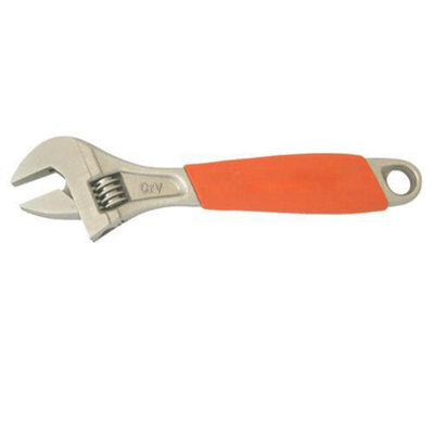 25mm Jaw 200mm Length Adjustable Spanner Wrench Tool | DIY at B&Q
