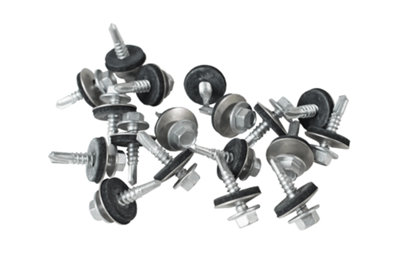 25mm screws to 118/19mm bonded washer (100 pack) code LS25-S19