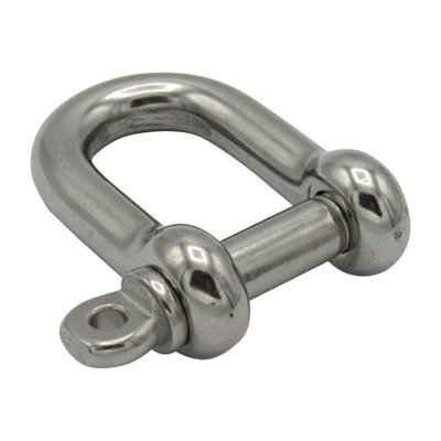 25MM Stainless Steel D Shackles with Screw Collar Pin (SS Dee Rigging ...