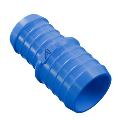 25mm to 13mm Plastic Hose Connector Blue Barbed Hose Connector for ...