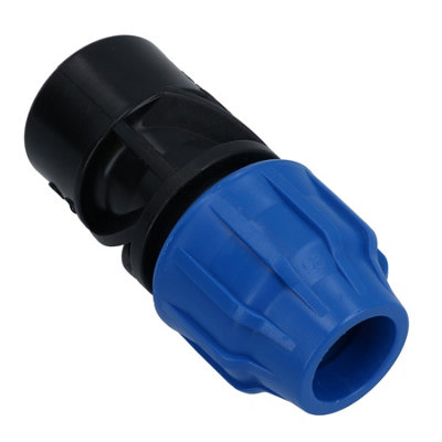 25mm x 1" MDPE Female Adapter Compression Coupling Fitting Water Pipe 2pk
