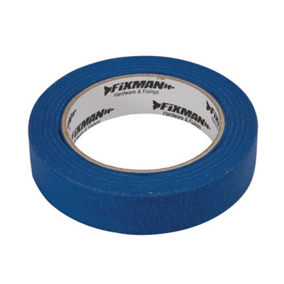 25mm x 50m UV Resistant Blue Masking Tape Residue Free Adhesive ...