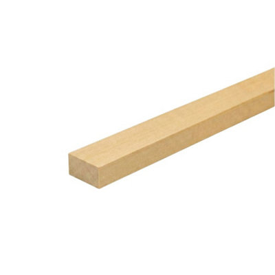 25MM X 50MM PAR SOFTWOOD TIMBER (2'' X 1'') FINISH 20.5MM X 44MM - 5 METRES