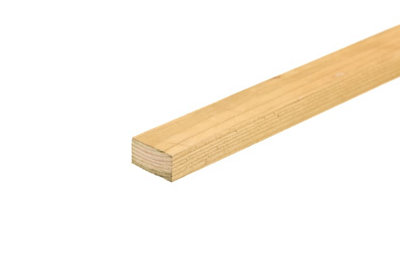 25MM X 50MM SAWN TREATED TIMBER BATTEN (2" X 1") 4.8M