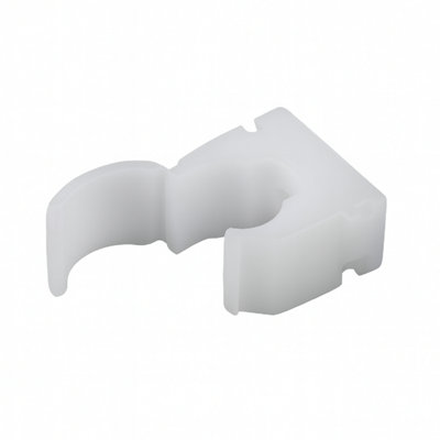 25x 22mm Talon Single Hinged Pipe Clip - Secure Plastic Pipe Support ...