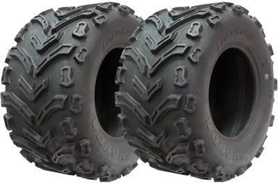 25x12.50-12 ATV Quad Tyres 6ply Wanda E-Marked Road Legal 315/50-12 (Set of 2)