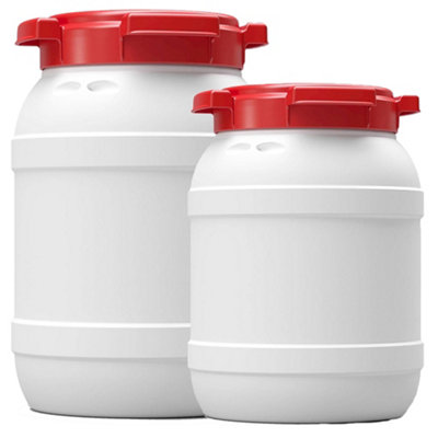 26 Litre Wide Neck Waterproof Storage Keg Barrel Watertight Drum With ...