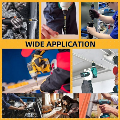 26-Piece Impact Driver Bit Set, Magnetic Screwdriver & Countersink ...