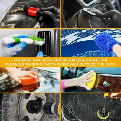 26 Piece Ultimate Car Valeting Kit - Interior, Exterior & Detailing ...