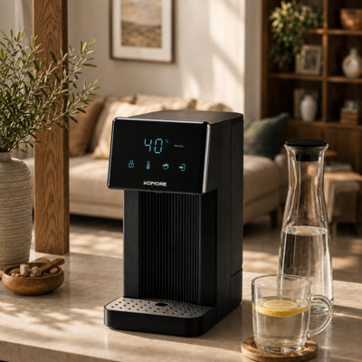 2600W Black Countertop Instant Hot Water Dispenser,Touch Control Built ...