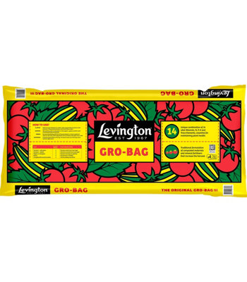 27L Gro-Bag Levington Compost, Multi-Purpose Fertilisers, Gardening ...