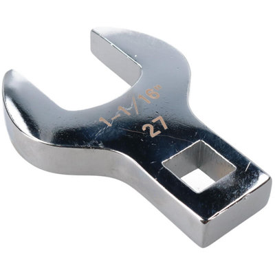 Buy 27mm 1 1/16" Crowfoot Wrench 1/2" Drive Crows Feet Spanner for ...