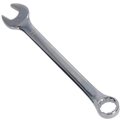 27mm Metric Combination Spanner Wrench Open Ended and Ring | DIY at B&Q