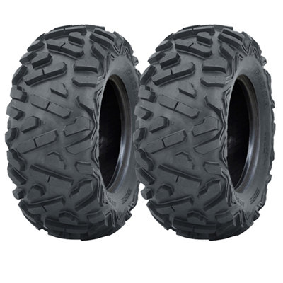 27x11.00-14 ATV Quad Tyres Wanda P350 6ply E-Marked Rear Road Legal ...