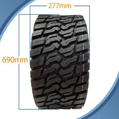 27x11.00R14 (275/60R14) ATV Tyre 8ply WL09 OBOR Predator 89K E-Marked ...
