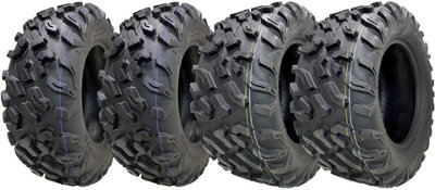 27x11.00R14 & 27x9.00R14 ATV 6ply Tyres OBOR Cypress Road Legal (Set of ...
