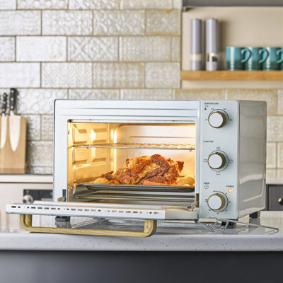 28L Mini Oven Grill Tabletop Counter Top Multi Fuction Cooker 1500W ...