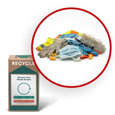28L PPE Recycling Box Gloves Masks Shoe Covers Eco Friendly Trade ...