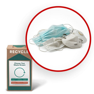 28L Recycling Box FFP2 Dust Respirator Masks FFP3 Protective Masks Eco ...