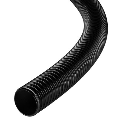 28mm 40 Metre Black Pond Hose, Pump or Waterfall Flexible Reinforced Hose