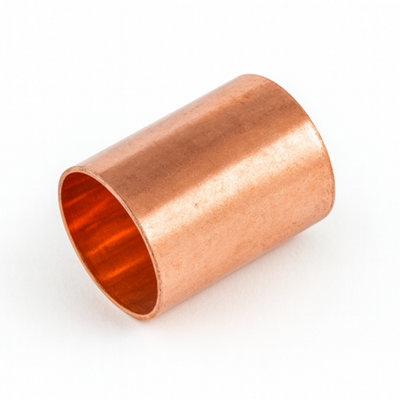 28mm Copper Slip Coupling - Solder End Feed Pipe Connector EF1S