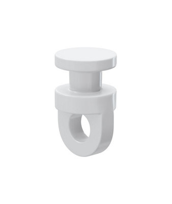 28mm Styleline Gliding Curtain Pole Set with End Cap - Taupe, 170cm