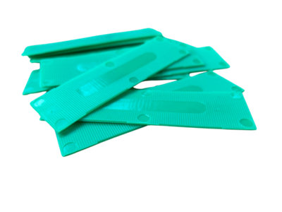28mm x 100mm 1mm Glazing Packers (1000Pcs)