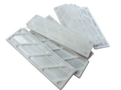 28mm x 100mm 3mm Glazing Packers (1000Pcs) | DIY at B&Q