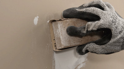 How to fill holes in a wall at B&Q