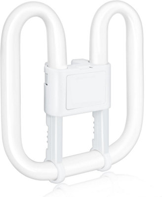 2D 28W 4PIN WHITE COMPACT FLUORESCENT GR10Q BUTTERFLY CFL LIGHT BULB 835