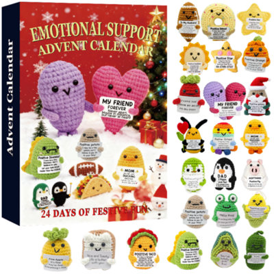 2D Acrylic Emotional Support Advent Calendar