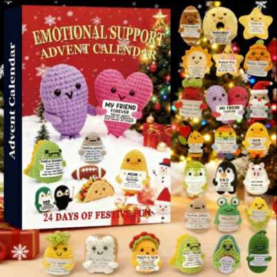2D Acrylic Emotional Support Advent Calendar