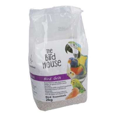 2KG Bird Grit With Ground Oyster Calcium & Mineral Help Aid Digestion ...