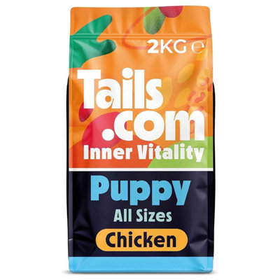 2kg Tails.com Inner Vitality Medium and Large Puppy Dry Dog Food Kibble ...