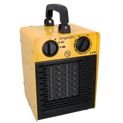 2KW Electric Industrial Workshop Fan Heater Electric Blow Space Heating ...